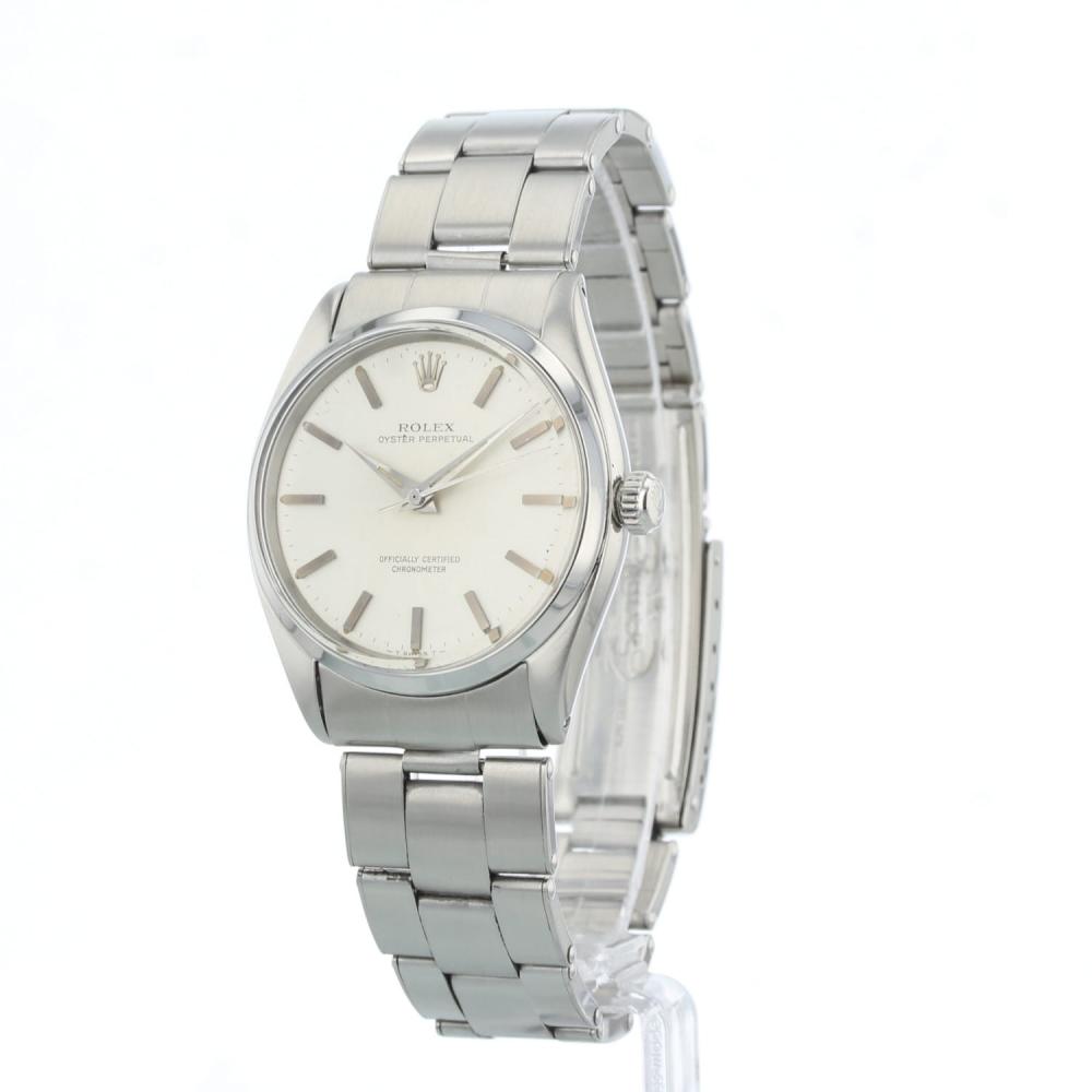 Gents Rolex Oyster Perpetual 6564 Silver | Rolex Watches | Rolex Watch ...