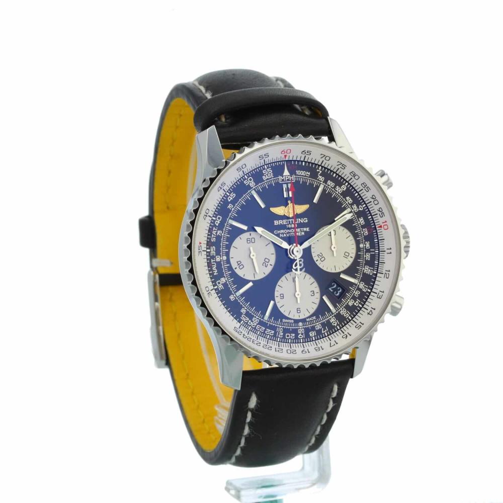 Gents Breitling Navitimer 01 Chronograph AB0120 Black | Breitling ...