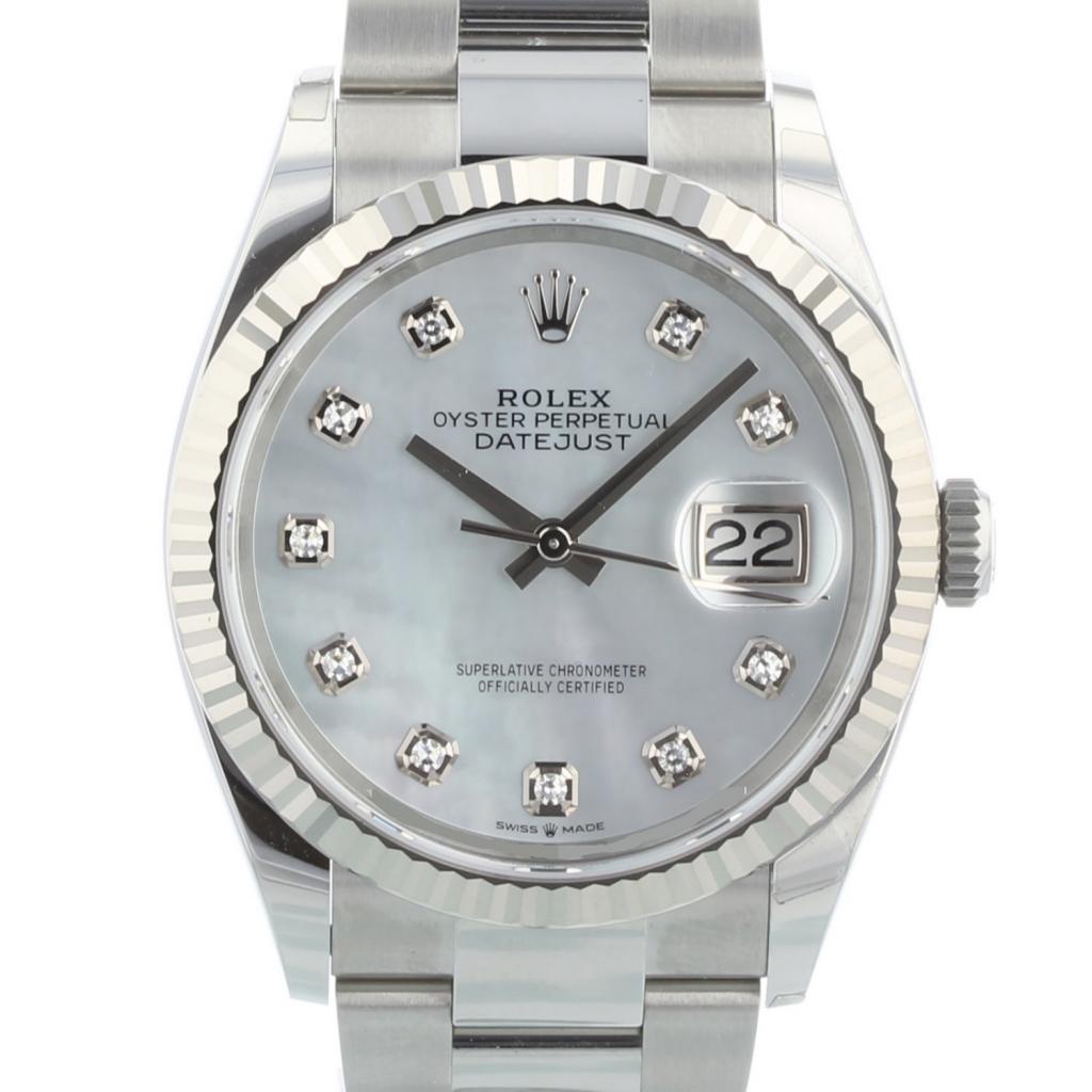 Gents Rolex Datejust 126234 MOP Diamond | Rolex Watches | Rolex Watch R6420