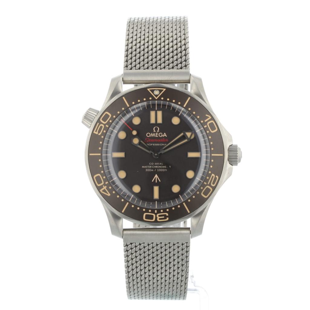 Gents Omega Seamaster Co-Axial 21090422001001 Brown | Omega Watches ...